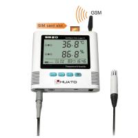 China HUATO S520-EX-GSM Temperature Humidity Data Logger with External Sensor and SMS Alarm System for sale