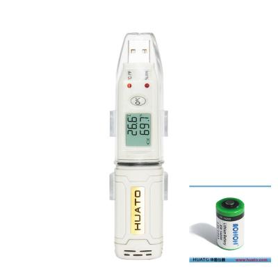 China USB Temperature Humidity Data Logger HE174 43000 Records IP67 Waterproof for sale
