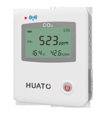 China HUATO S653 CO2 Data Logger with 5000PPM Range and 43,000 Point Memory for Agriculture Monitoring for sale