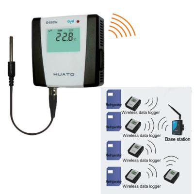 China S400W-ET Zigbee Wireless Temperature Humidity Data Logger with ±0.5℃ Accuracy and 8192 Record Capacity for sale