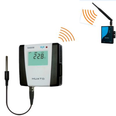 China S400W-ET Zigbee Wireless Temperature Humidity Data Logger with ±0.5℃ Accuracy and 8192 Record Capacity for sale