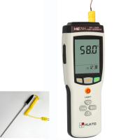 China HE701 Industrial Needle Type Thermocouple Thermometer with ±1℃ Accuracy and -200°C to +1800°C Range for sale