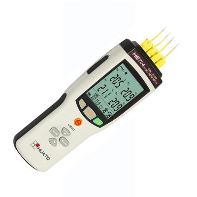 China FLUKE HE704 4-Channel Thermocouple Calibrator Data Logger with ±1℃ Accuracy and -200°C to +1800°C Range for sale