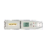 China High Precision Usb Data Logger Temperature Humidity With 1/2 AA 3.6V Lithium Battery for sale