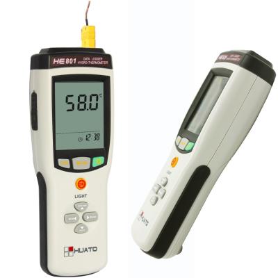 China HE801 Thermocouple Data Logger with 36,000 Record Capacity and ±1℃ Accuracy for Industrial Temperature Monitoring for sale