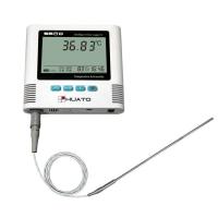 China Portable Single PT100 External Sensor up to 100 degree 0.3 degree accuracy Temperature  Data Logger for sale