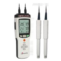 China HE710 Portable Digital Thermometer Hygrometer with External Probe - ±0.5℃ Accuracy, 88 Data Points for sale