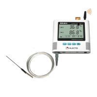 China PT100 Temperature GSM Data Logger SMS Alarm with Calibration Certificate 86000 Data Memory for sale