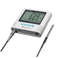 China S500 Alarm Temperature Humidity Data Logger with 43,000 Data Storage and Large 97mm LCD Display for sale