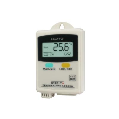 China S100-T+ 0.3°C Accuracy Temperature Data Logger with Internal Sensor for Hospital Use - 43,000 Data Capacity for sale