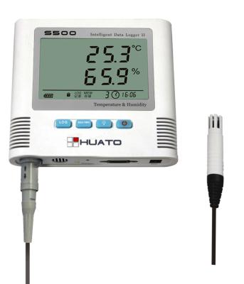 China S500-EX+ High Temperature Humidity Data Logger with External Sensor -40°C to +120°C Range, 43,000 Record Capacity for sale