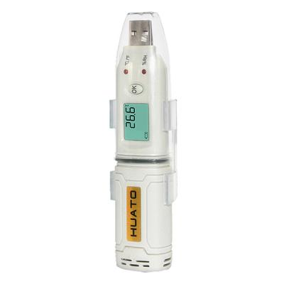 China HE170 USB Temperature Data Logger with 43,000 Record Capacity and IP67 Rating for -30°C to +70°C Range for sale
