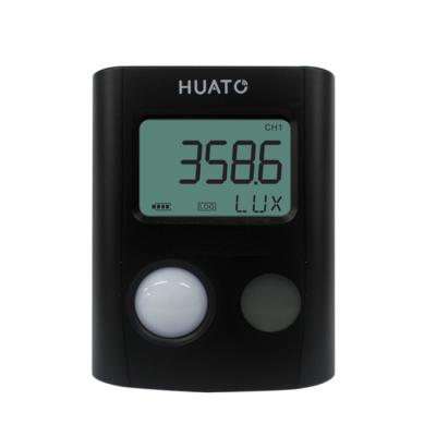 China HUATO S635 UV Temperature Sensor Data Logger with 40,000 Lux Range and ±0.2°C Accuracy for sale