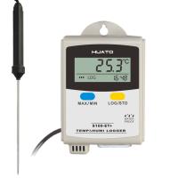 China CE ISO Approved Temperature Humidity Data Logger External PT100 Sensor -100 to 100C for sale
