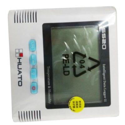 China Pharmaceutical GSM Temperature Humidity Data Logger S520-TH-GSM 43000 Data Memory for sale