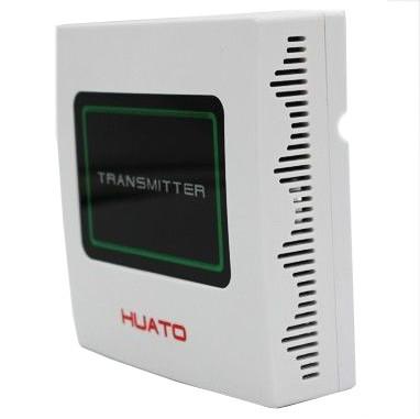 China HE200V10 Industrial Temperature Humidity Transmitter with 0-10V Output and LCD Display, ±0.5°C Accuracy, 100×100×30mm for sale