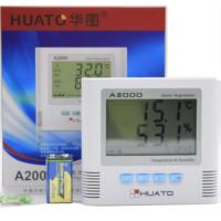 China HUATO A2000-TH Digital Thermometer Hygrometer with ±1.0°C Accuracy and 88mm LCD Display for Wall or Desk Mounting for sale