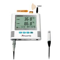 China Huato S500 GSM Data Logger with SMS Alarm - 65,000 Record Capacity, ±0.5℃ Temperature Accuracy for Agricultural Research for sale