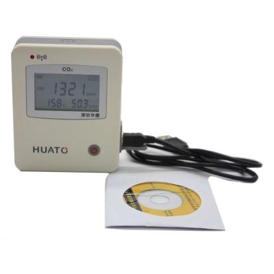 China S653 CO2 Data Logger with 5000 PPM Range, Temperature & Humidity Monitoring, 108.6×90.8×35.8mm Compact Design for sale