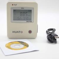 China HUATO S653 CO2 Monitor 5000ppm Range with Temperature Humidity Meter 108.6x90.8x35.8mm for sale