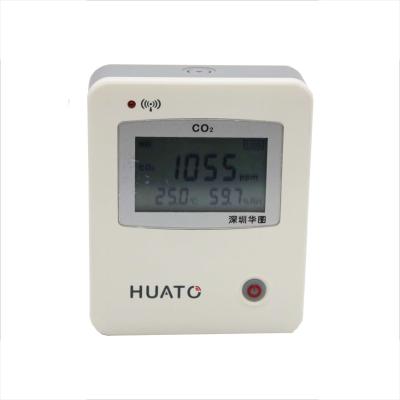 China S653 CO2 Data Logger with Temperature & Humidity Monitoring | 0-5000ppm Range | 43,000 Readings Capacity for sale