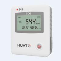 China HUATO S653 CO2 Data Logger with 43,000 Record Capacity, 0-5000 PPM Range and Temperature/Humidity Monitoring for sale