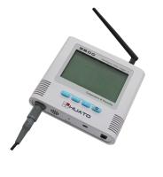 China HUATO GPRS Data Logger with 9V Battery Power, 43,000 Record Capacity for Temperature Humidity Monitoring for sale