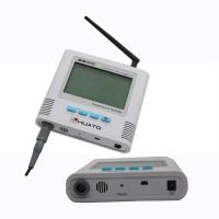 China GPRS Temperature Humidity Monitor with 43,000 Data Capacity and ±0.3℃ Accuracy for Transportation for sale