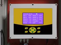 China LCD Display Automatic Weather Station with 70 m/s Wind Speed Range and 1 Year Data Storage Capacity for sale