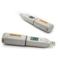 China HE171 Portable USB Temperature Data Logger with 43,000 Record Capacity and IP67 Rating for Seafood Cold Chain Monitoring for sale