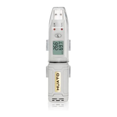 China Digital USB Temperature Humidity Data Logger Recorder with LCD Display -30 to 70°C 43000 Readings for sale