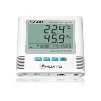 China Huato S500-TH-RJ45 Server Room Temperature Humidity Monitor with Email SMS Alarms 380g Weight for sale