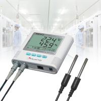 China GSP FDA Temperature Monitoring System IP Sensor 106x98x22mm with 43,000 Record Capacity and ±0.5℃ Accuracy for sale