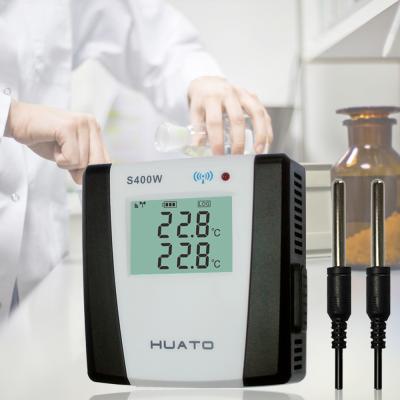 China S400W-EX Zigbee Wireless Temperature Humidity Data Logger with ±0.5℃ Accuracy and 8192 Record Capacity for sale
