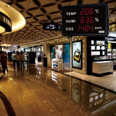 China HE218-TH-CO2 Digital Thermometer Hygrometer with CO2 Monitoring - 1.8