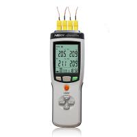 China 4 Channel K Type Thermocouple Data Logger Temperature Recorder HE804 36000 Records for sale