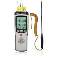 China HE804 4-Channel Thermocouple Data Logger with 36,000 Record Capacity and -200°C to 1800°C Range for sale