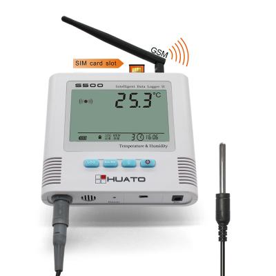 China Huato S580-ET-GSM GSM Data Logger with 65000 Readings Capacity for Cold Room Temperature Monitoring for sale