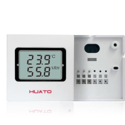 China RS485 Temperature Humidity Transmitter with ±0.5℃ Accuracy and 4-20mA/0-10V Output Options for sale