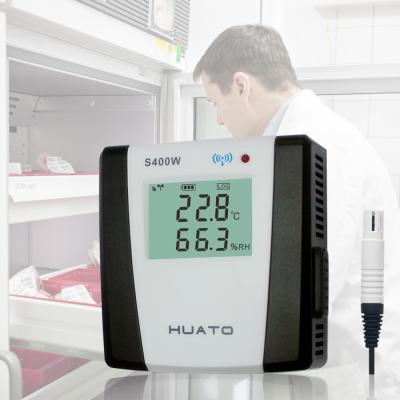 China S400W-EX Smart Wireless Temperature Data Logger with ±0.5℃ Accuracy and Zigbee Transmission for Office Monitoring for sale