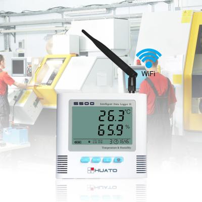 China S500-WiFi Data Logger with ±0.5℃ Accuracy and 65,000 Record Capacity for Real-Time Environmental Monitoring for sale