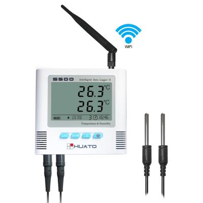 China High Precision WiFi Temperature Humidity Monitor with ±0.5℃ Accuracy and 65,000 Record Capacity for sale