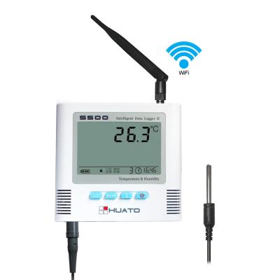 China S500-WIFI Data Logger with Display - Wireless Temperature Humidity Monitor -40°C to 85°C Range 65,000 Record Capacity for sale