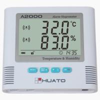 China A2000-TH Digital Thermometer Hygrometer with Alarm - ±0.5°C Accuracy, 0-100% RH Range for sale