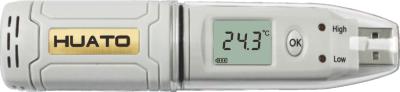 China HE170 USB Temperature Data Logger with LCD Display IP67 Waterproof -30 to 70C 43000 Readings for sale