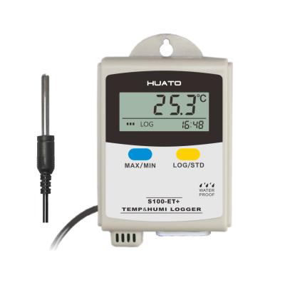 China 3 Metres Cable Temperature And Humidity Recorder For Cold Storage for sale