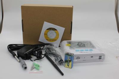 China Wireless SMS Data Logger with Large LCD Display GSM Module 3m Cable 43000 Data Memory for sale