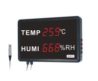 China HE218A Digital Thermo Hygrometer with 20m Visual Range and ±0.5℃ Accuracy for Industrial Monitoring for sale