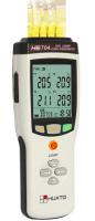 China External Probe Sensor 4 Channel Thermocouple Data Logger Record 88 Reading Huato HE704 for sale