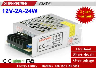 China 3D Printer Driver 12V2A25W single output  SMPS with CE DC12V25W full watt Iron Case for LED Lighting Factory Outlet for sale